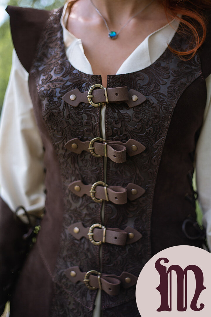 Ylenne Deluxe Long Doublet - Iron Fortress