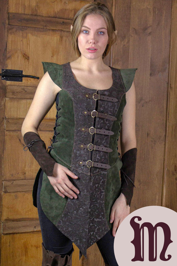 Ylenne Deluxe Long Doublet - Iron Fortress