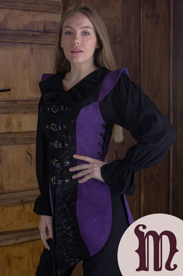 Ylenne Deluxe Long Doublet - Iron Fortress