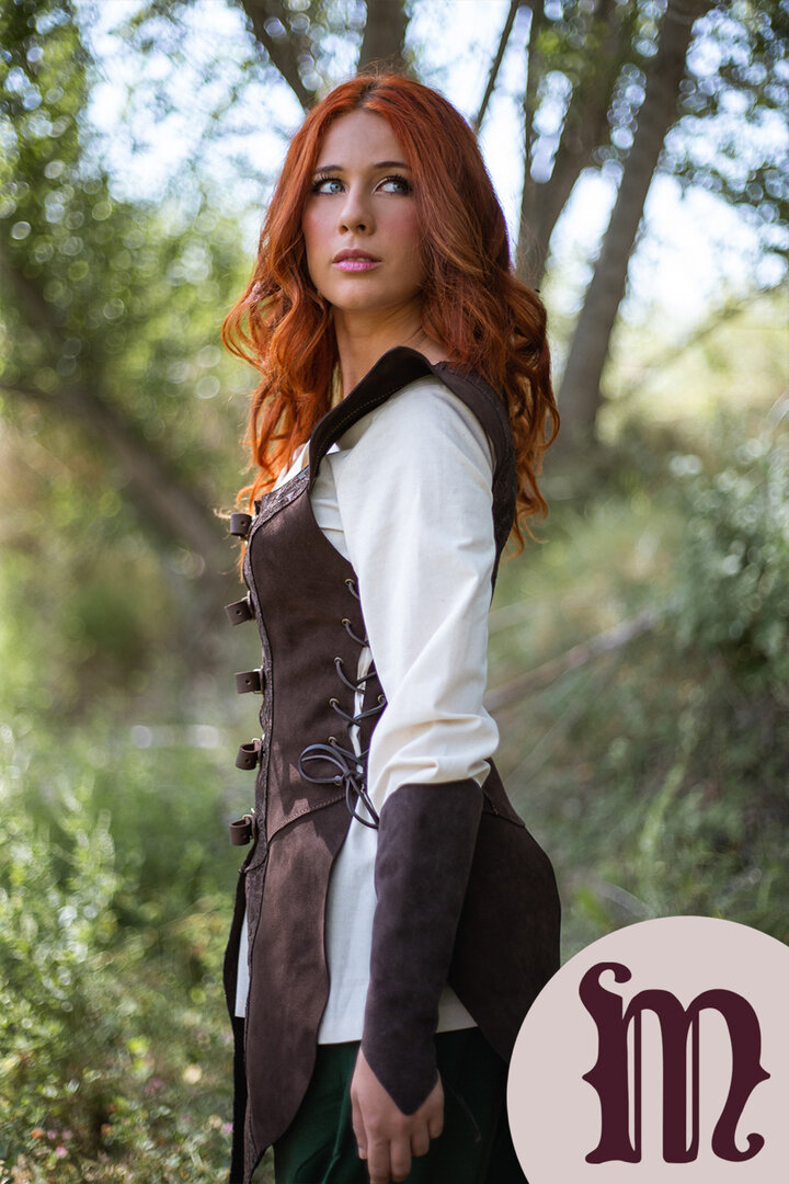 Ylenne Deluxe Long Doublet - Iron Fortress