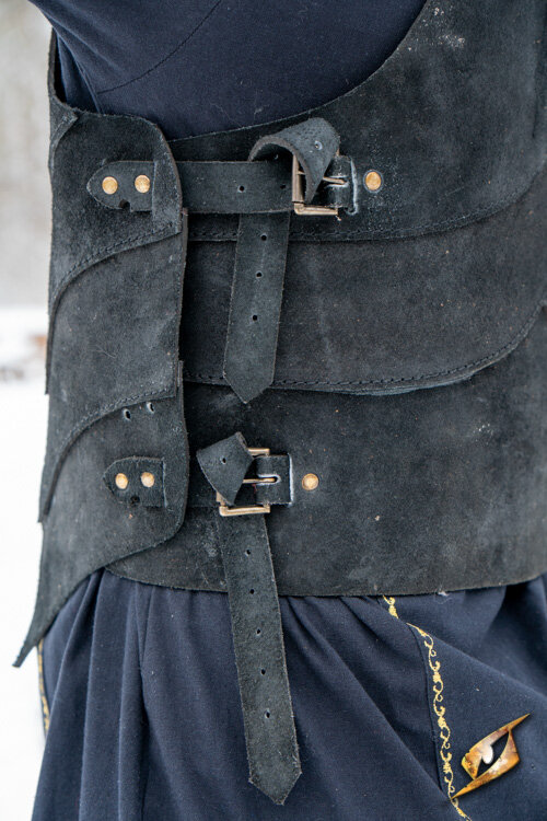Shadow Torso Armour Suede - Iron Fortress